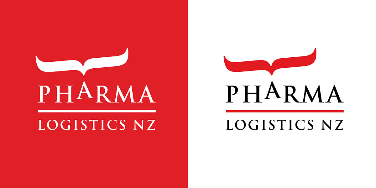 Pharma Logistics New Zealand branding case study by Angle Ltd.